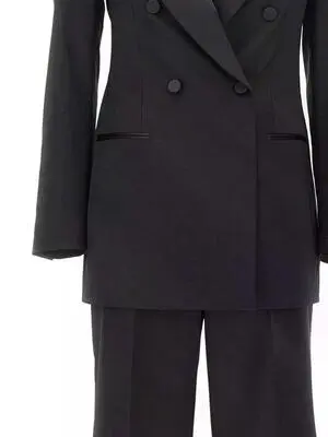 Tagliatore S-eleniaad Double-breasted Trouser Suit - Black