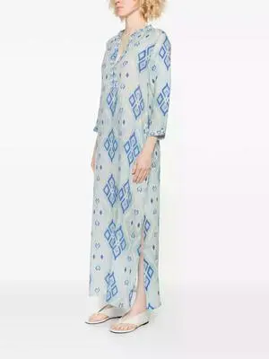Nimo With Love V-neck Maxi Kaftan