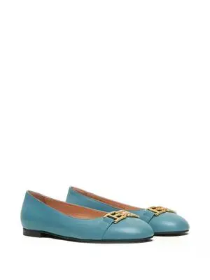 Bally Logo-plaque Ballet Flats