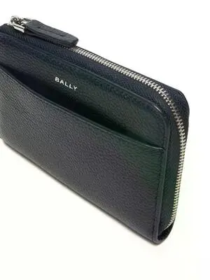 Bally Capitol Logo-detail Grained Leather Card Holder