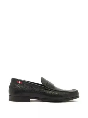 Bally Cronus Leather Loafers - Black