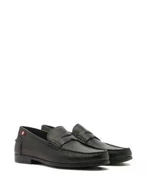 Bally Cronus Leather Loafers - Black