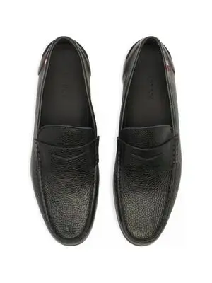 Bally Cronus Leather Loafers - Black