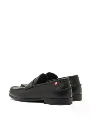 Bally Cronus Leather Loafers - Black