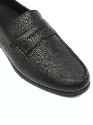 Bally Cronus Leather Loafers - Black