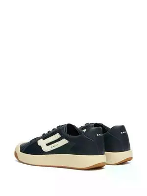 Bally Competition Leather Sneakers - Blue