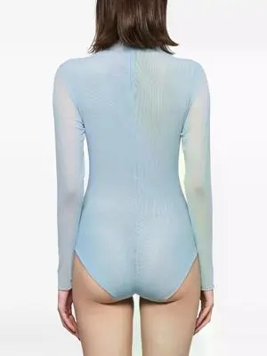 ATU BODY COUTURE High-neck Slim Fit Body - Blue
