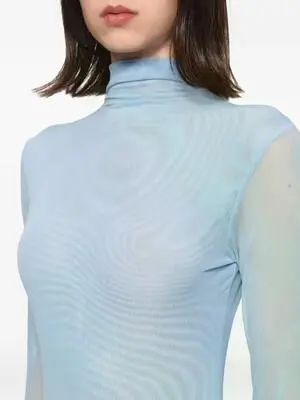 ATU BODY COUTURE High-neck Slim Fit Body - Blue