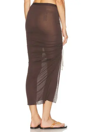 Rick Owens Edfu Knee Length Skirt