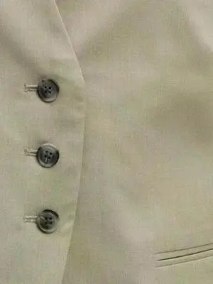 SAMSOE SAMSOE Melange Effect V-neck Waistcoat