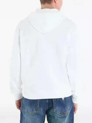 Calvin Klein Terry Monologo Hoodie - White