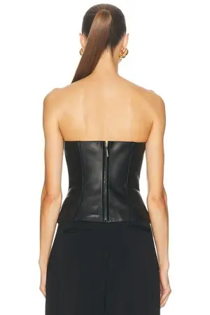 Ralph Lauren Harling Bust Strapless Blouse