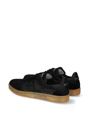 Premiata Bonnie Logo-patch Sneakers - Black