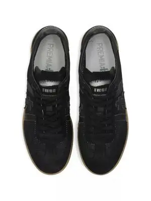 Premiata Bonnie Logo-patch Sneakers - Black