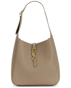 Saint Laurent Le 5 A 7 Cassandre Small Shoulder Bag - Light Cumin
