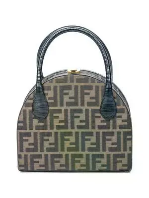 Fendi Zucca Canvas Handbag