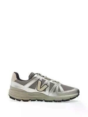 VEJA Salar Metallic-effect Sneakers - Silver