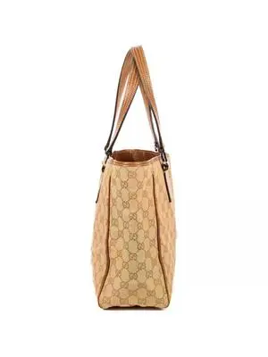 Gucci Gg Canvas Tote Bag - Neutrals