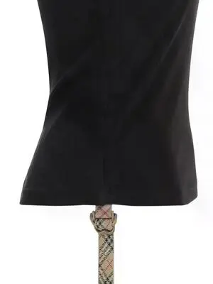 Burberry Side-tie Top - Black