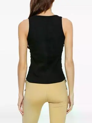 Burberry Side-tie Top - Black