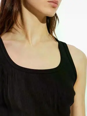 Burberry Side-tie Top - Black