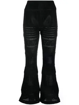 Stella McCartney Knitted Flared Trousers