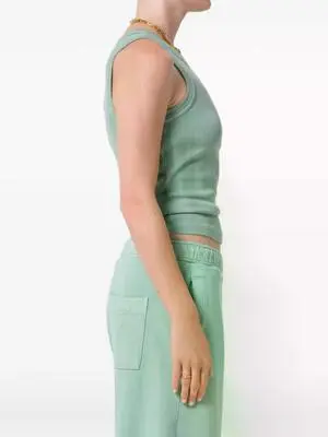 Citizens Of Humanity Isabel Ribbed Tank Top - Green
