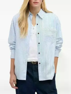 Barbour Polly Striped Shirt - Blue