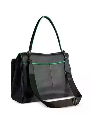 Balenciaga Rodeo Biker Perforated Shoulder Bag