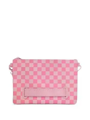SPRAYGROUND Sharks In Paris Checkered Clutch