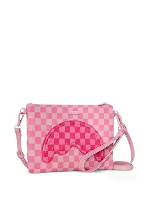 SPRAYGROUND Sharks In Paris Checkered Clutch