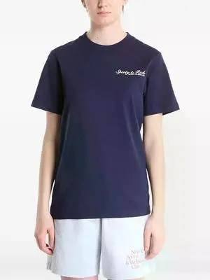 SPORTY & RICH Syracuse Logo-print T-shirt