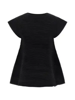 Issey Miyake Corrugated Knit Dress