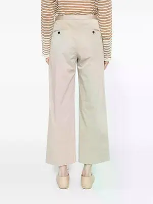 CELLAR DOOR Wide-leg Trousers - Neutrals