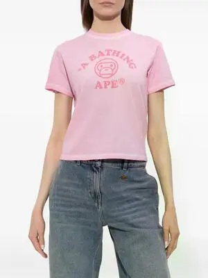 A BATHING APE Logo-print T-shirt