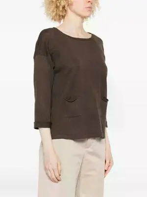 ANNE CLAIRE Patch-pockets Top