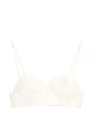 CORDERA Ribbed Spaghetti-strap Top - Neutrals