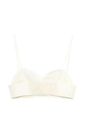 CORDERA Ribbed Spaghetti-strap Top - Neutrals