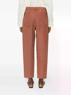 Brunello Cucinelli Elasticated-waistband Trousers - Brown