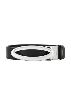 HAELO Belt With Silver-tone Buckle