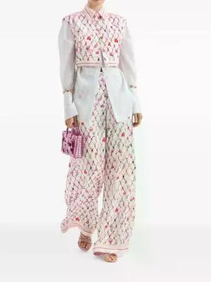 GENNY Floral Print Trousers