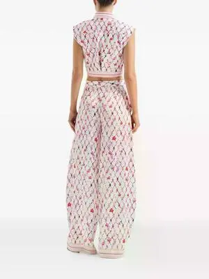 GENNY Floral Print Trousers