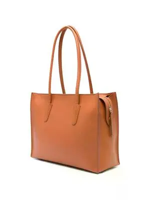 COCCINELLE Medium Myrtha Logo-debossed Tote - Orange