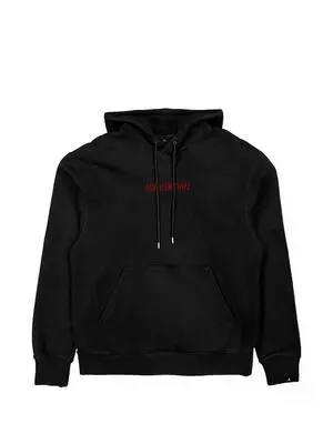 JORDAN Wordmark Fleece Hoodie - Black