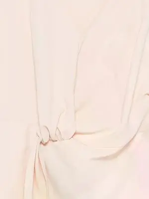 Patrizia Pepe V-neck Draped Blouse
