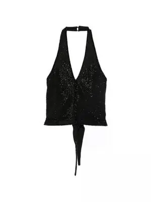 Patrizia Pepe Halter Neck Tops