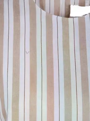 SEMICOUTURE Striped Linen Dress