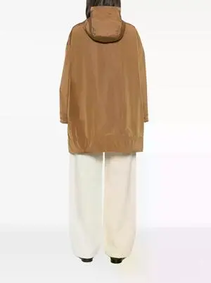 Herno Hooded Coat - Neutrals