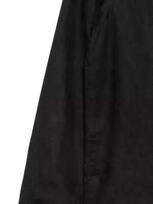 AURELIEN Seaside Long-sleeve Shirt - Black