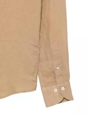AURELIEN Seaside Long-sleeve Shirt - Neutrals
